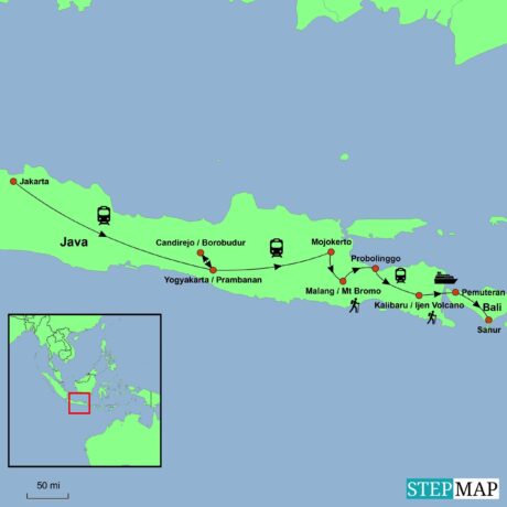 Jakarta to Bali by Train: Scenic Journey