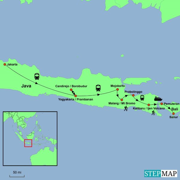 Jakarta to Bali by Train: Scenic Journey