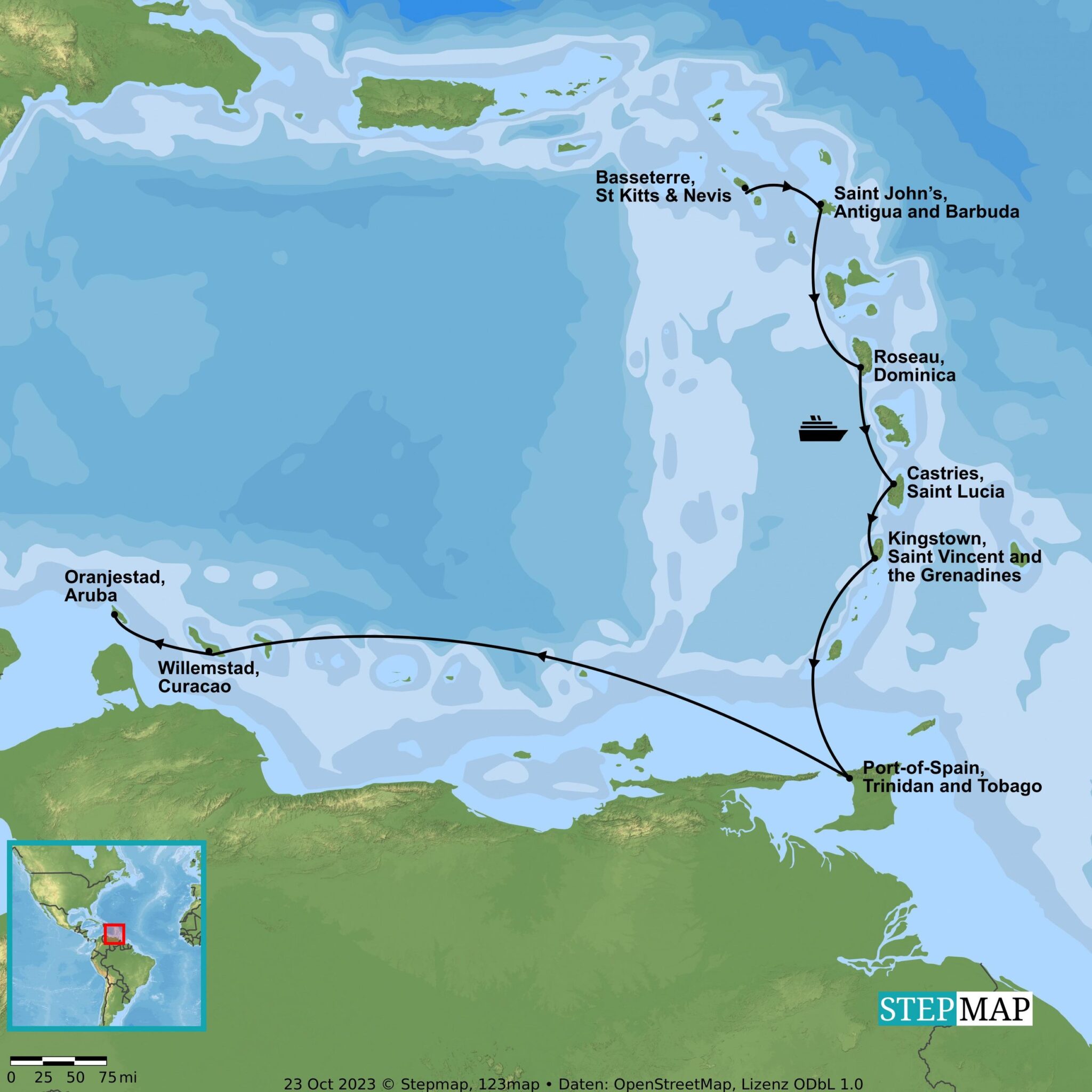 Caribbean Island Hopping - Undiscovered Destinations